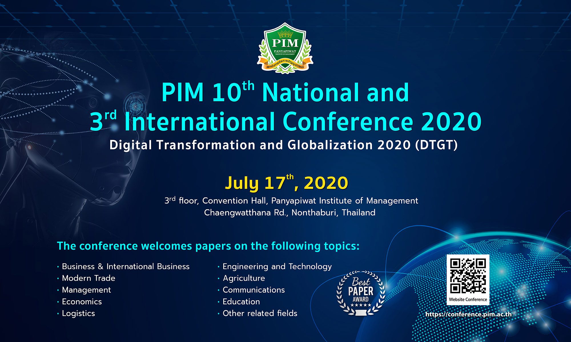 PIM International Conference – Panyapiwat Institute of Management