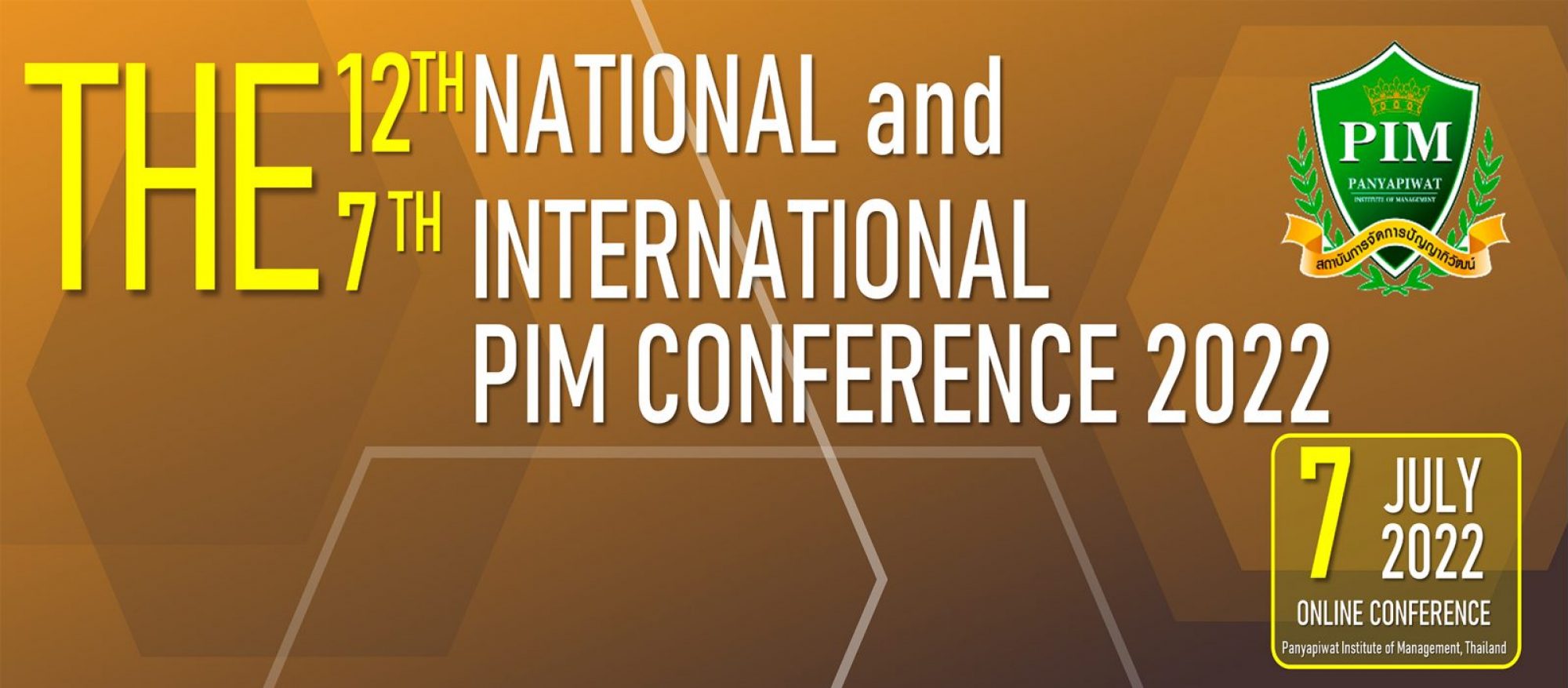 PIM International Conference – Panyapiwat Institute of Management