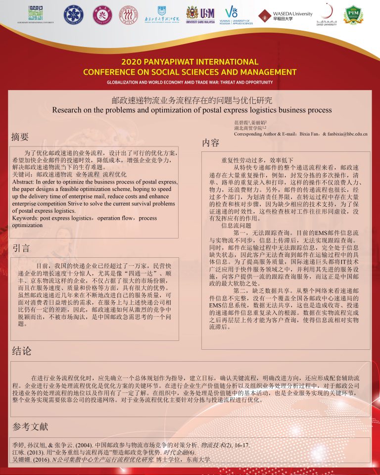 PFRZH054-Bixia fan – The 8th PIM International Conference